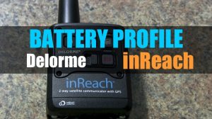 Delorme inReach - Battery Profiles - Avoiding Chores